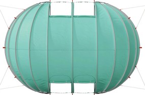 vidaXL Stan na bazén 640 x 432 x 205 cm 185T polyester s PU vrstvou [42001142]