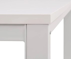 Psací stůl 120 x 60 x 75 cm bílý 245721