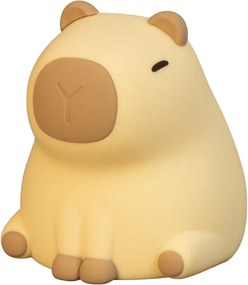 Světle žluté dětské noční světlo Capybara – Fischer &amp; Honsel