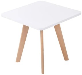 Boční stolek Leighton bílý