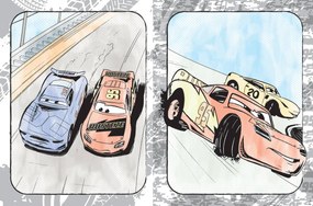 JIRI MODELS Maluj vodou A4 Auta (Cars) omalovánky 2