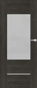 DRE Aura interiérové dveře auri levé 80 cm jilm antracit AURA3JA80L