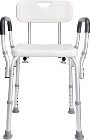 sprchové křeslo, sedátko do sprchy s opěradlem – 402B