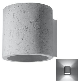 Sollux Sollux SL.0486 - Nástěnné svítidlo ORBIS 1xG9/40W/230V beton SLX0274