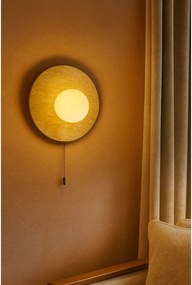 Béžové kamenné nástěnné svítidlo ø 12 cm Hilde – Opviq lights