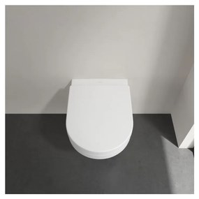 Villeroy & Boch Villeroy &amp; Boch ARCHITECTURA - WC mísa bezrámová, 530x370 mm, závěsný model, DirectFlush, bílá alpin 5684R001
