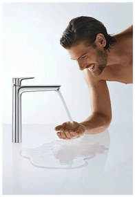 Hansgrohe Talis E, vysoká umyvadlová baterie 240 bez odtokové soupravy, chromová, 71717000