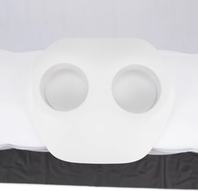 Nafukovací vířivka, šedá / bílá, 2-4 os, 600 l, KAMINO NEW TYP 3