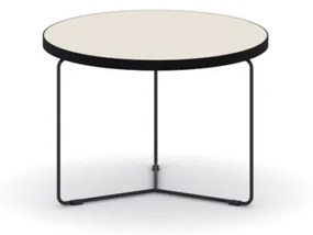 Kulatý konferenční stůl TENDER, výška 380 mm, průměr 500 mm, zemitá
