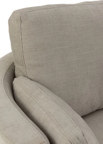 Šedé kulaté křeslo Swivel Grey - 98*107*88cm