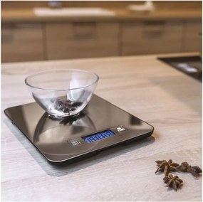 Kuchyňská váha EMOS EV023, digitální, 5 kg, stříbrná, sklo