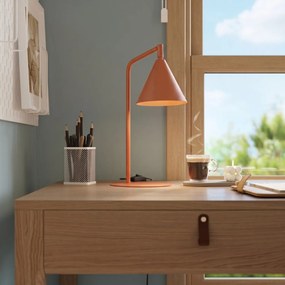 Sollux Lighting Stolní lampa NOX okrově červená