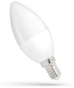 Stmívatelná LED žárovka svíčka E14 5W 470lm, teplá, ekvivalent 43W