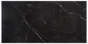 Designový jídelní stůl Rococo 180 cm černý / stříbrný
