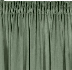 ZATEMŇOVACÍ ZÁVĚS NA PÁSCE MELANIE 140X270 CM TMAVĚMÁTOVÁ