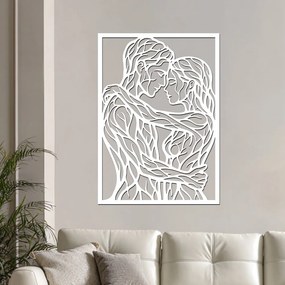 dřevo života Dřevěný obraz MY Zvolte rozměr (cm): 43x60, Zvolte barvu dekoru: Bílá
