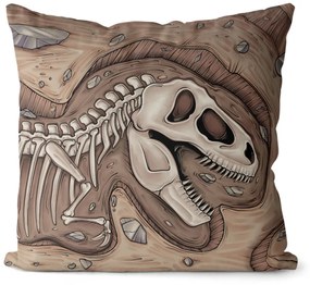 Polštář T-rex bones (Velikost: 40 x 40 cm)