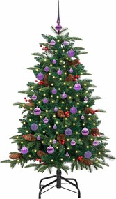 Umělý vánoční stromeček Zelená 150 cm PVC, kov a plast 3395547