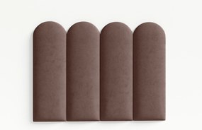 Eka Čalouněný panel Trinity 60 x 20 cm - Světlá hnědá 2306