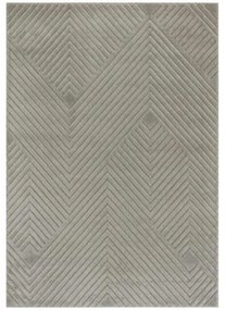 Odolný 3D koberec KORDOBA K2 ŠEDÁ 120x160 cm