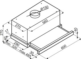 Brandt Odsavač par Brandt BHT2611B