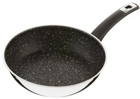 KOLIMAX - české nerezové nádobí Pánev s rukojetí KOLIMAX FLONAX COMFORT - nízká, černá granitec, 26 cm