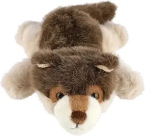 TEDDIES Plyšový vlk ležící 35 cm / od 0 měsíců