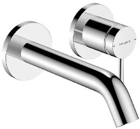 Hansgrohe Tecturis S - Umyvadlová baterie pod omítku, s výpustí, 2-otvorová instalace, EcoSmart, chrom 73350000