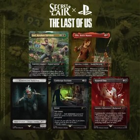 Set karet Magic: The Gathering - Secret Lair x The Last of Us: Part I - EN