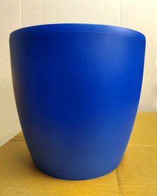 Plastový obal na květináč Ø 26cm, modrý