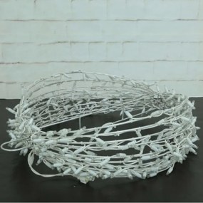 DecoLight SM-080003 3D LED koule průměr 40cm PROFI studená bílá