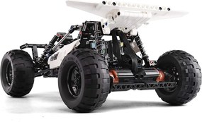 LEAN Toys Stavebnicové kostky – terénní auto s dálkovým ovládáním RC 4x4 Off Road, 409 dílů