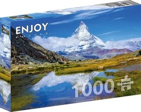 ENJOY Puzzle Odraz vrcholu Matterhornu / 1000 dílků / od 14 let
