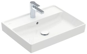 Villeroy & Boch Villeroy &amp; Boch COLLARO - Umyvadlo 600x470x160 mm, s přepadem, bílá Alpin CeramicPlus 4A3360R1