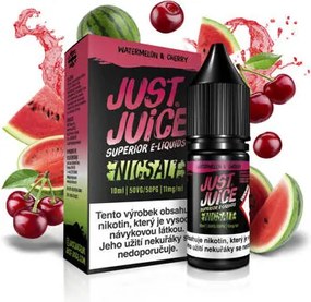 Just Juice Salt Vodní meloun & třešeň 10ml (20mg)