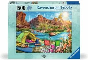 Ravensburger Kempování v kaňonu / 1500 dílků / od 14 let