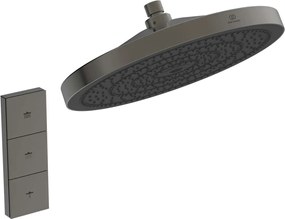 Ideal Standard Idealrain Solos - Hlavová sprcha, průměr 30 cm, 3 proudy, Magnetic Grey A7889A5