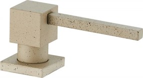 Mexen příslušenství, hranatý dávkovač saponátu do kuchyňského dřezu, béžová, 6605320-69