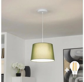 Brilagi - LED Lustr na lanku CERIA 1xE27/40W/230V pr. 30 cm zelená