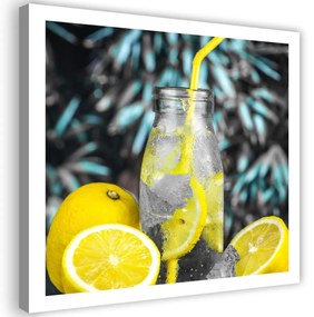 Obraz na plátně Citronový nápoj - 30x30 cm