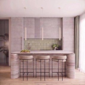 Sollux Lighting Závěsné svítidlo ARCHE 3P béžové