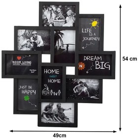 Verk Group 3d fotorámeček multi fotorámeček 10 fotografií velký