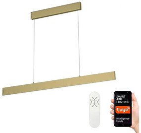 Immax Neo | Immax Neo 07128L-LED Stmívatelný lustr LISTON zlatá LED/18W/230V ZigBee +DO Tuya | IM0696