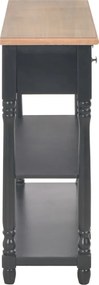 vidaXL Konzolový stolek 120 x 30 x 76 cm MDF [280018] Barva: Bílá