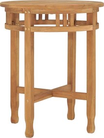 vidaXL Bistro stolek Ø 60 x 75,5 cm masivní teakové dřevo [315463]