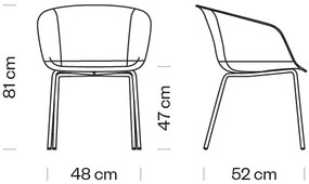 Et al - Židle DUNK 1191M