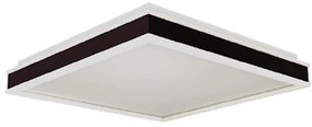 LED Stropní svítidlo LED/24W/230V 4000K 45x45 cm černá