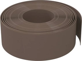 Travní lem hnědý 10 m 20 cm polyethylen 154401
