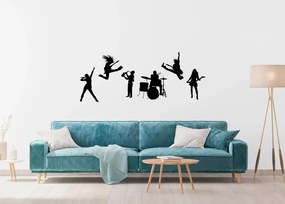 Samolepka na zeď Rokenrol | 65 x 85 cm | DFL1014