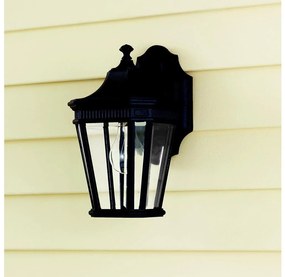 Feiss FE-COTSLN2-S-BK-Venkovní svítidlo COTSWOLD LANE 1xE27/100W/230V IP44 černá